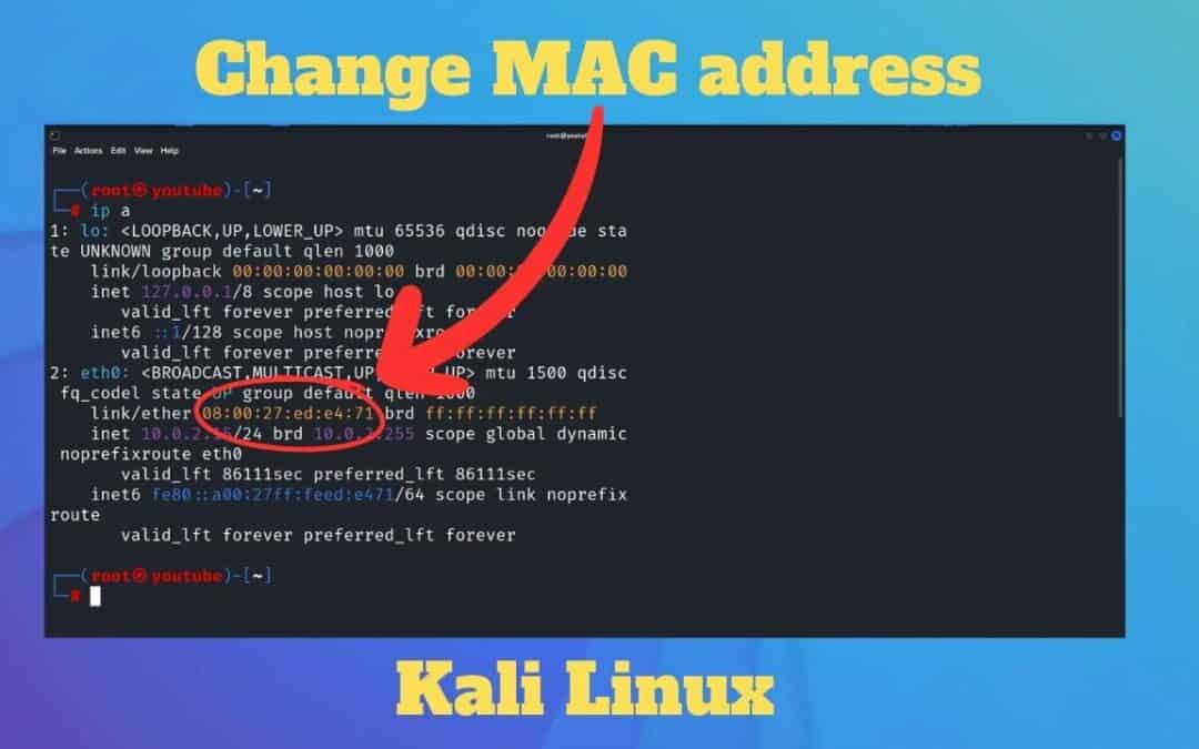 How To Change Your MAC Address On Kali Linux - www.osintify.com